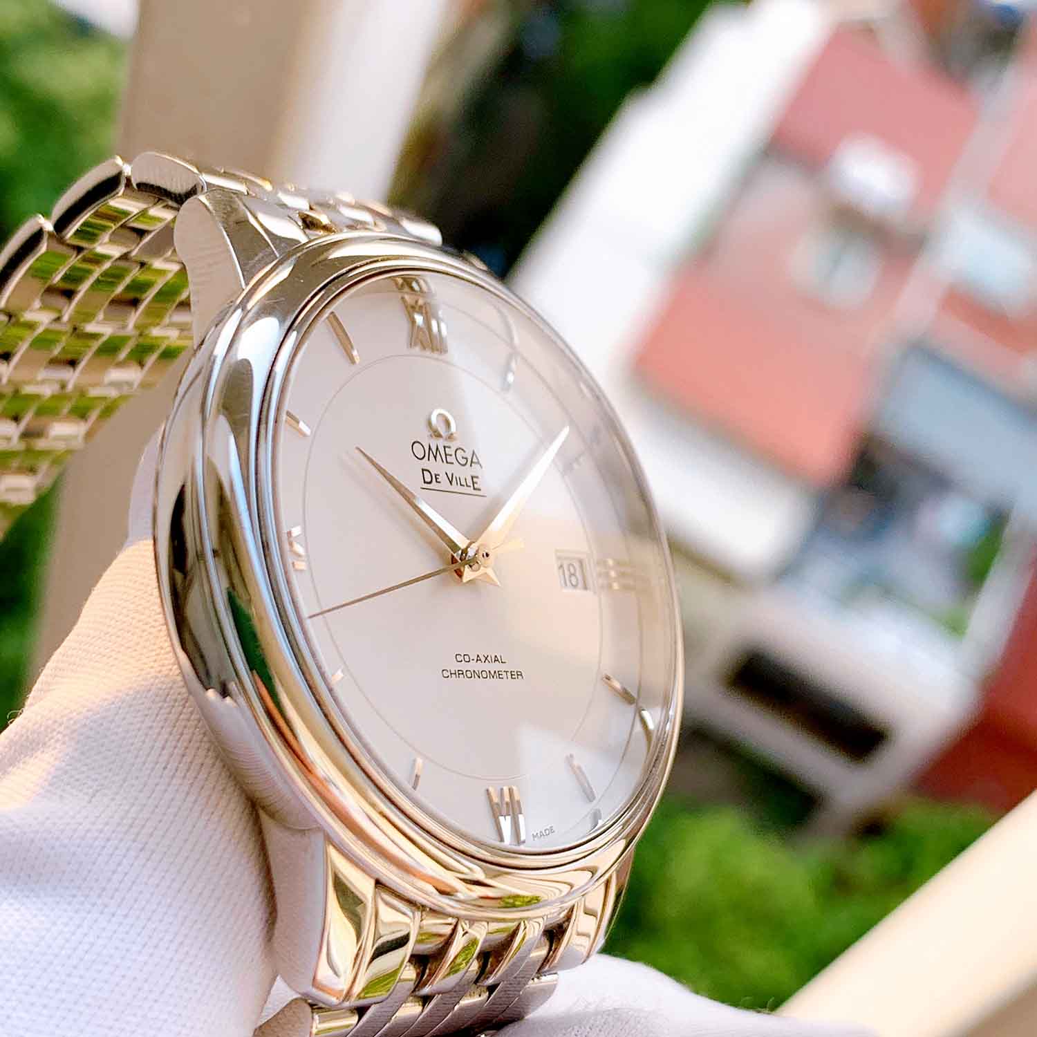 Omega De Ville Prestige Co-Axial Chronometer 424.10.40.20.02.003 42410402002003 used